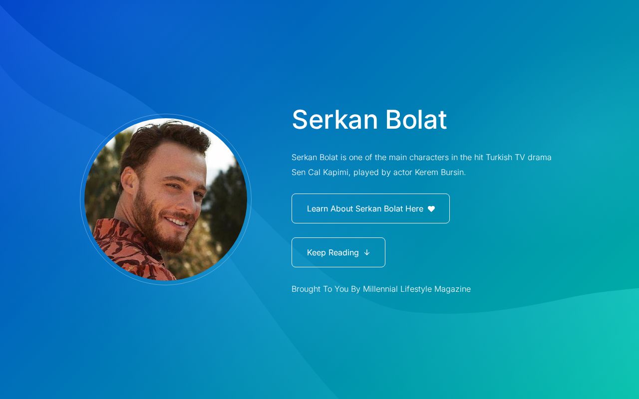 Serkan Bolat - Learn More About Serkan Bolat